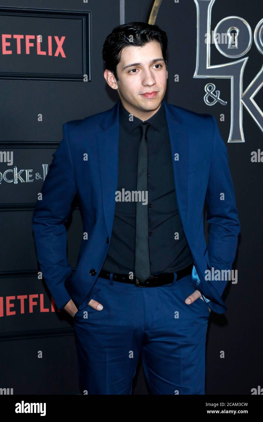 LOS ANGELES - FEB 5: Kevin Alves at the "Locke & Key" Series Premiere ...