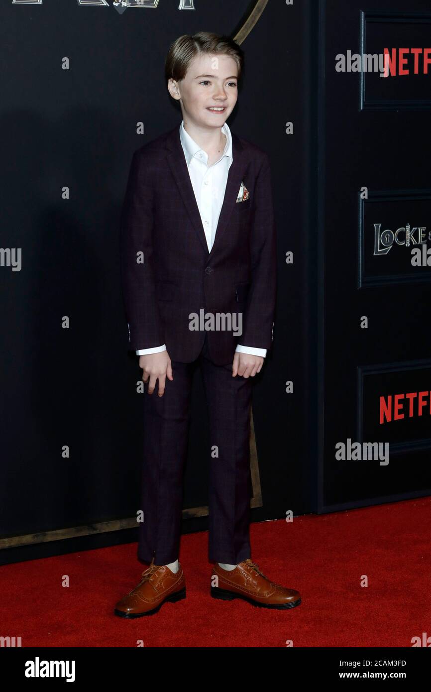 LOS ANGELES - FEB 5: Jackson Robert Scott at the "Locke & Key" Series ...