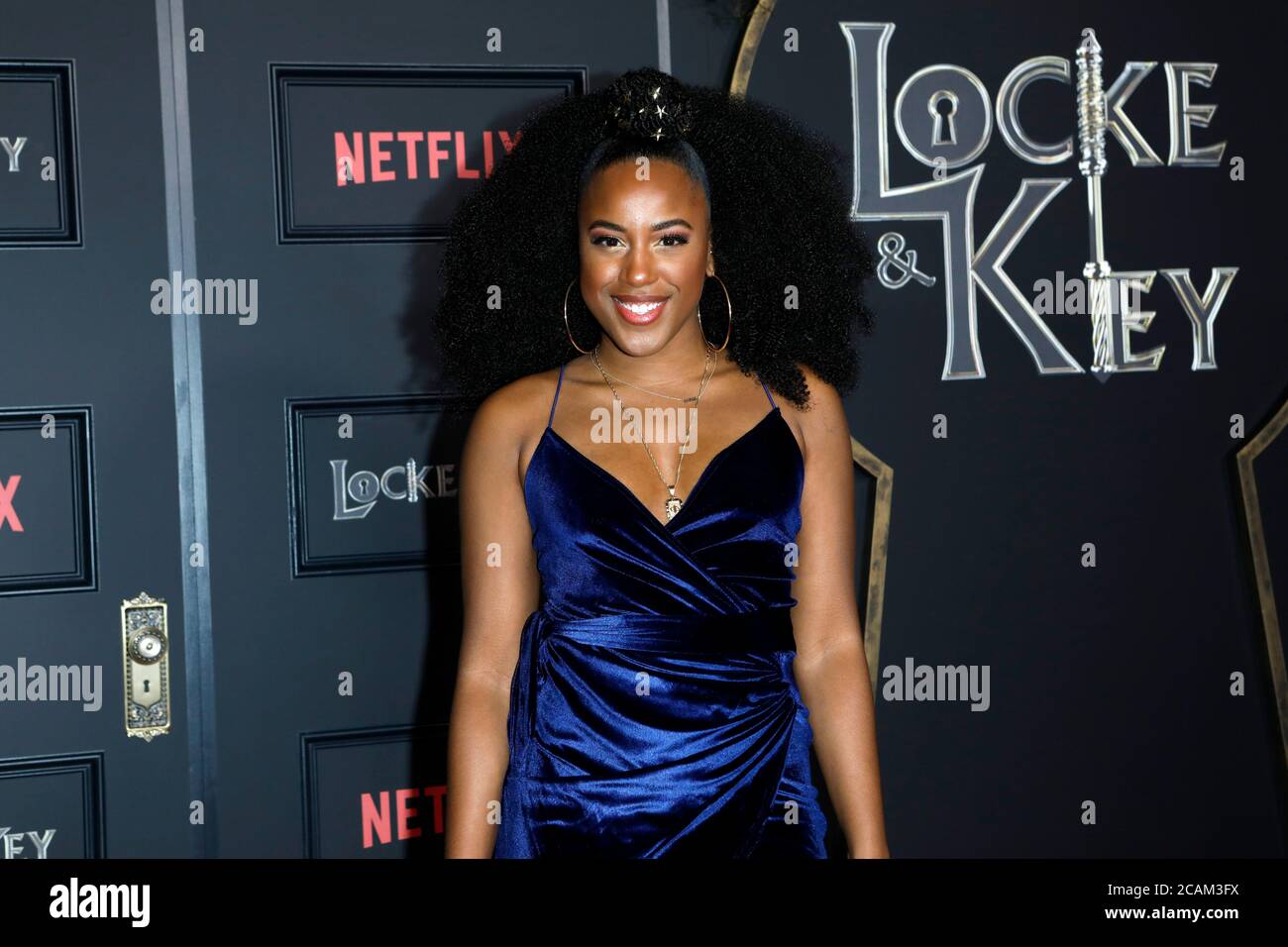 LOS ANGELES - FEB 5: Asha Bromfield at the "Locke & Key" Series ...