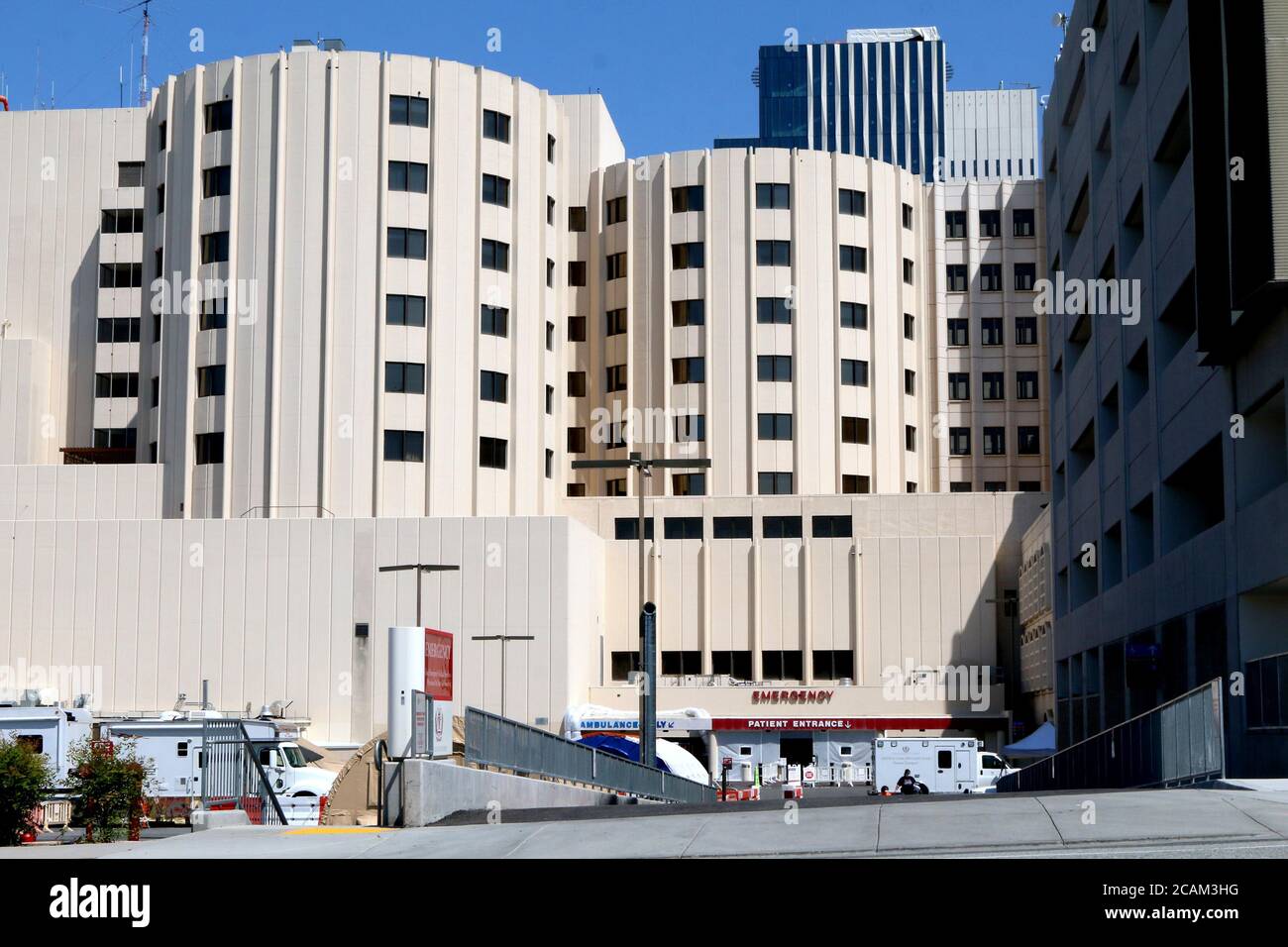 Loma linda university medical center er entrance hi-res stock ...