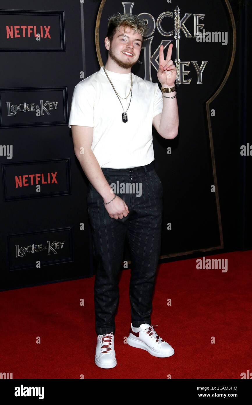 LOS ANGELES - FEB 5: AK, Austin Kassabian at the "Locke & Key" Series ...