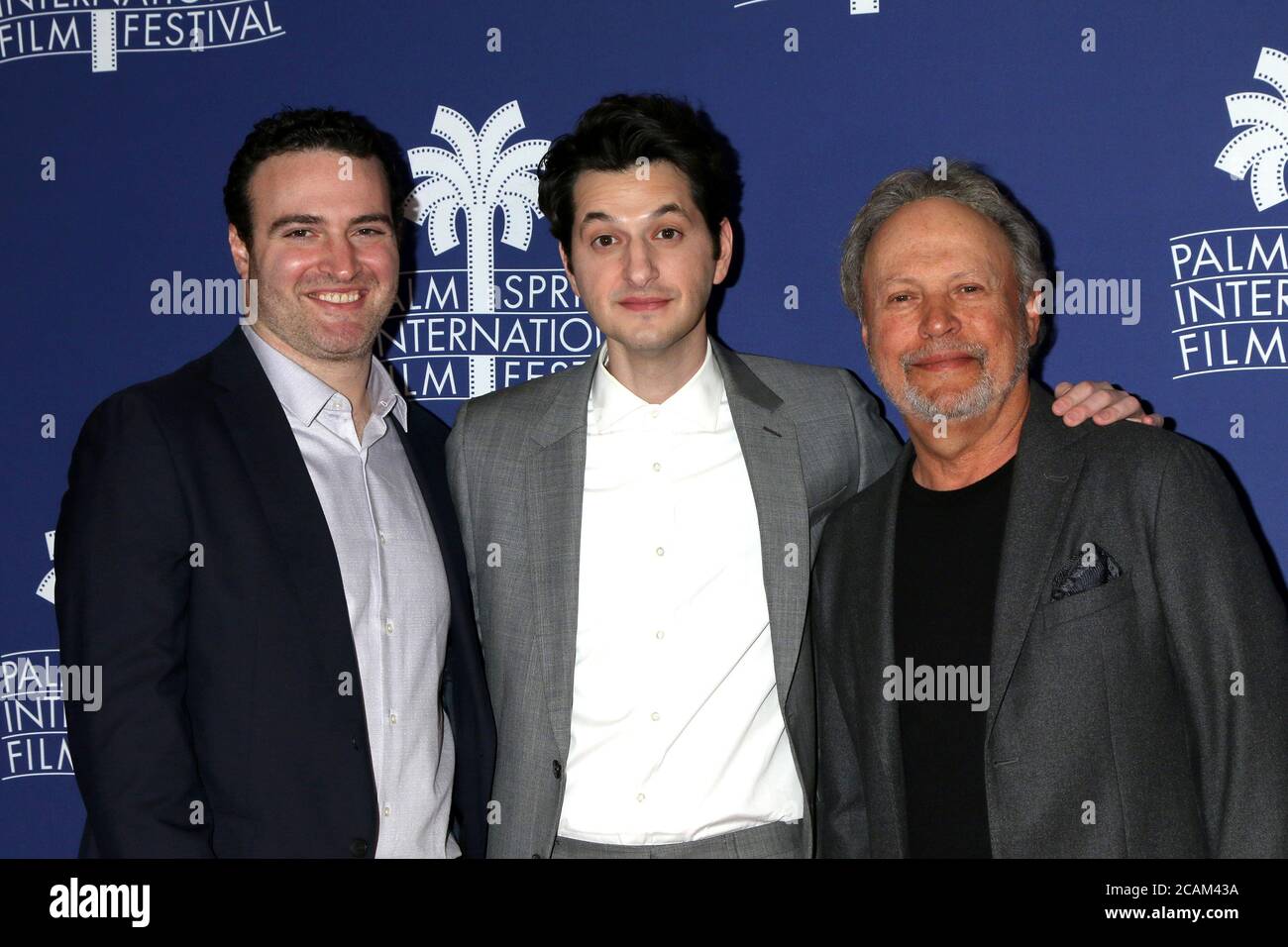 LOS ANGELES - JAN 6: Matt Ratner, Ben Schwartz, and Billy Crystal at ...