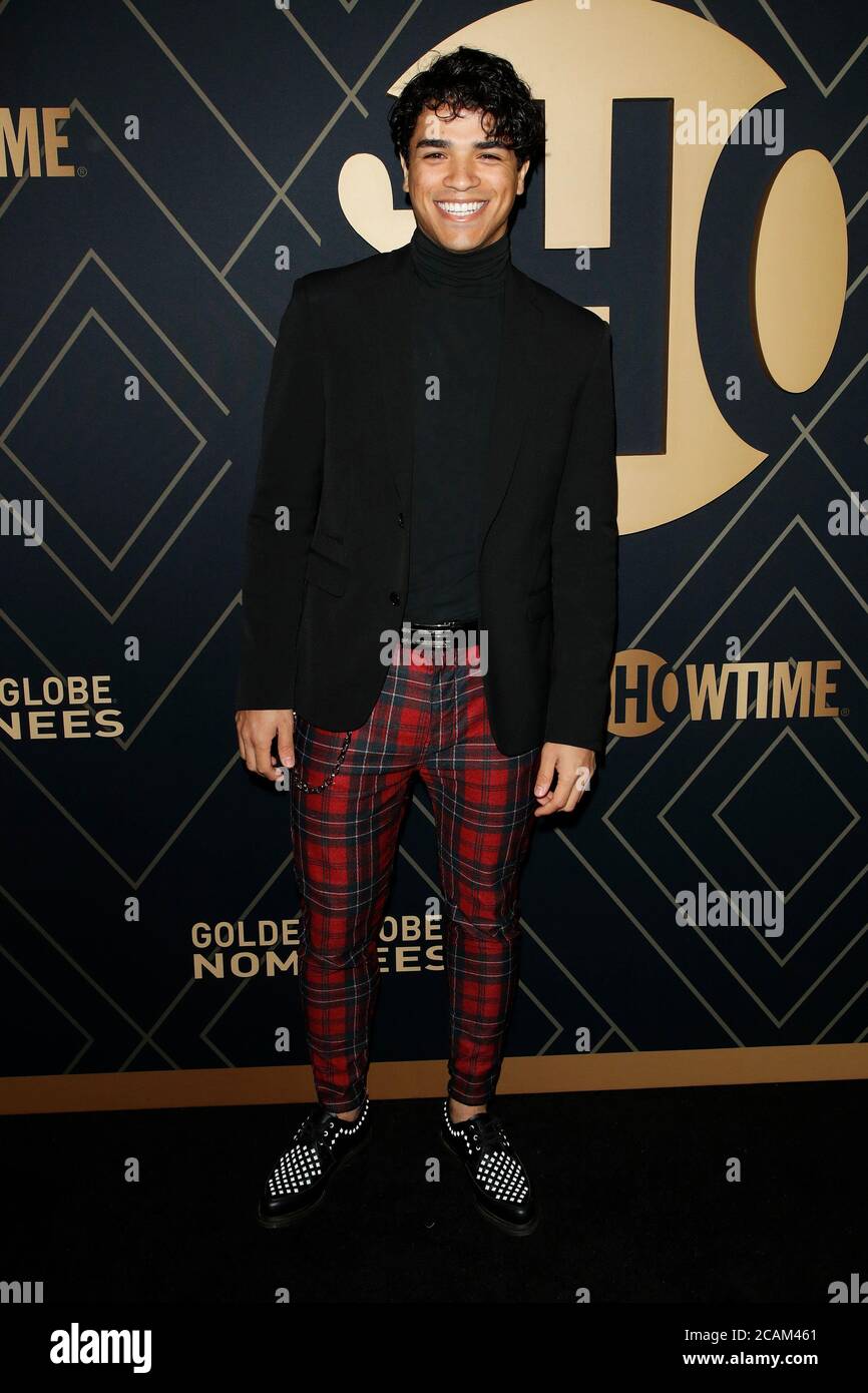 LOS ANGELES - JAN 4: Jonathan Nieves at the Showtime Golden Globe ...