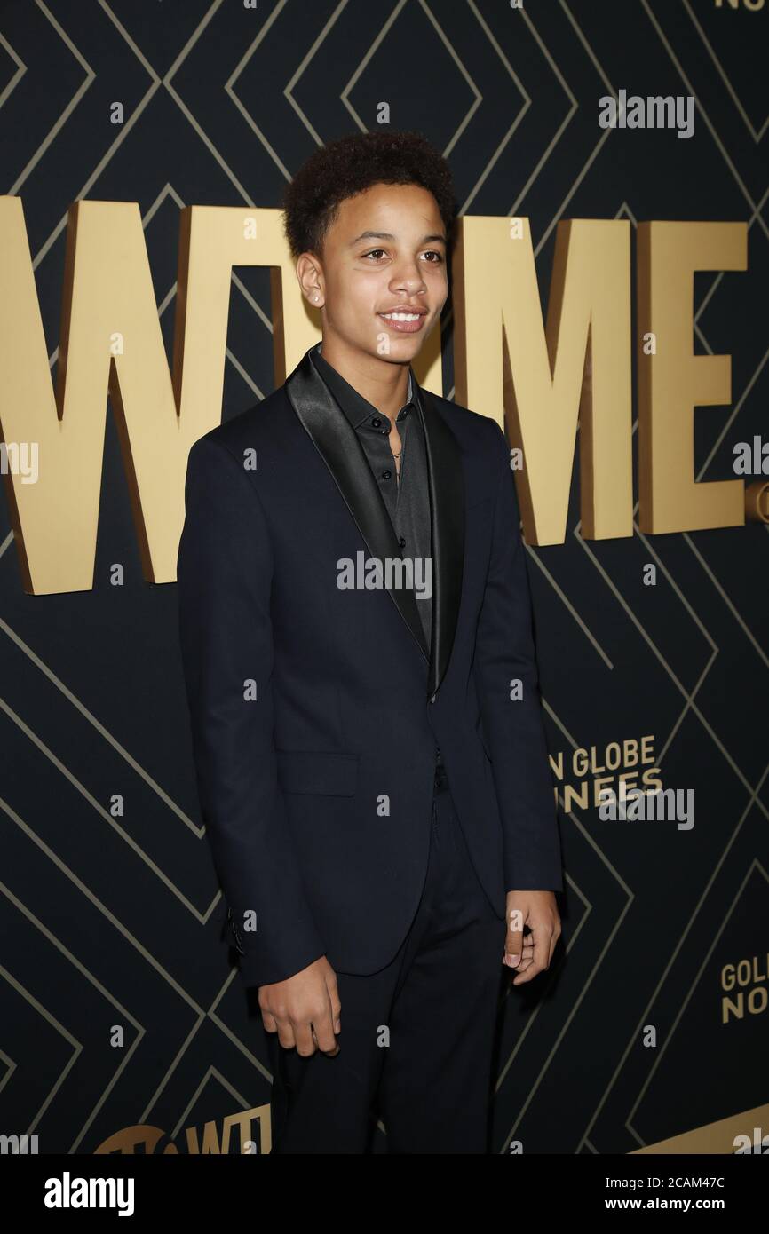 LOS ANGELES - JAN 4: Joshua Caleb Johnson at the Showtime Golden Globe ...