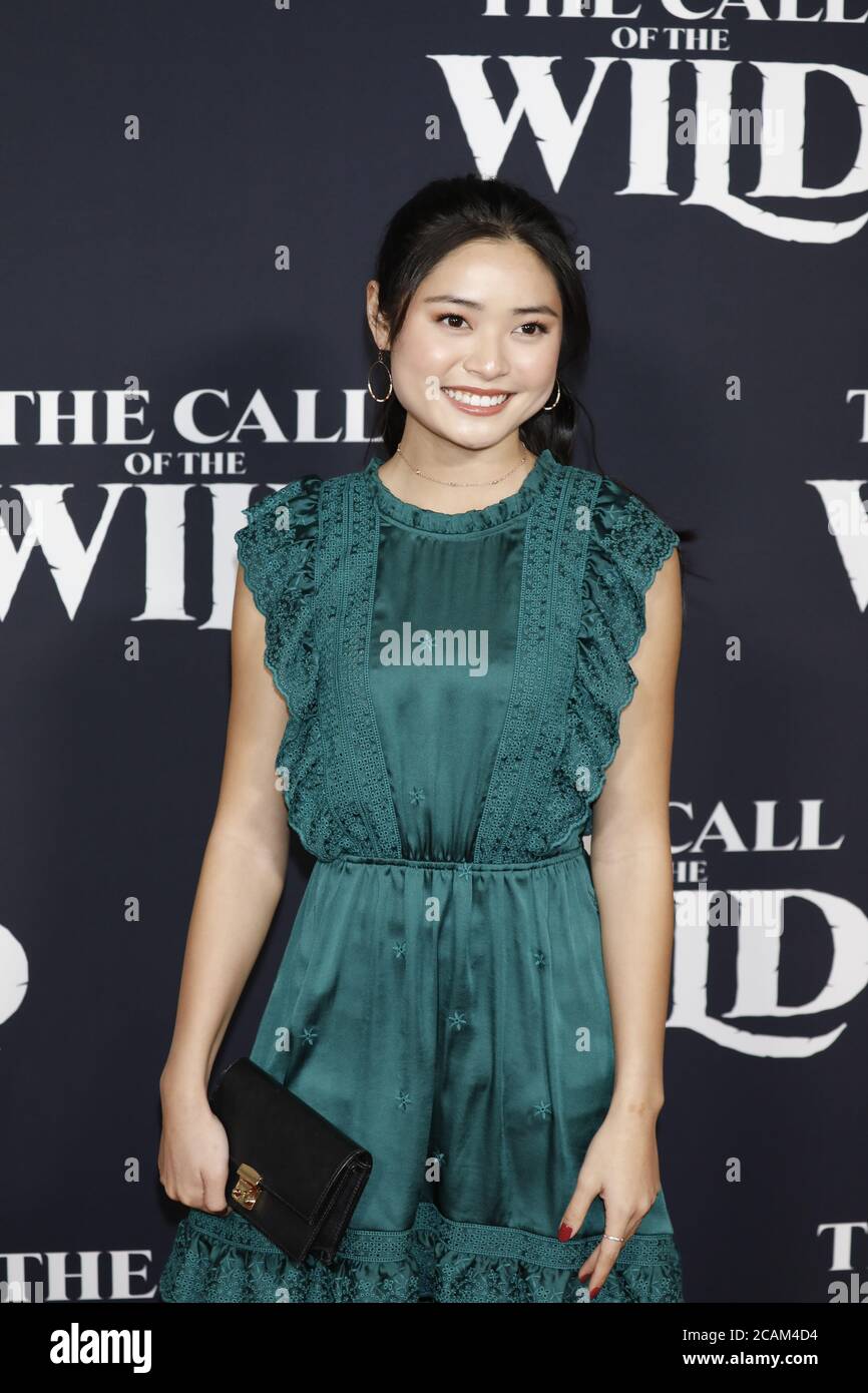 LOS ANGELES - FEB 13: Ashley Liao at the "The Call of the Wild ...