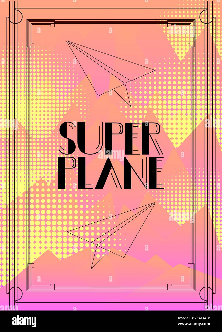 1930s passenger plane Stock Vector Images - Alamy