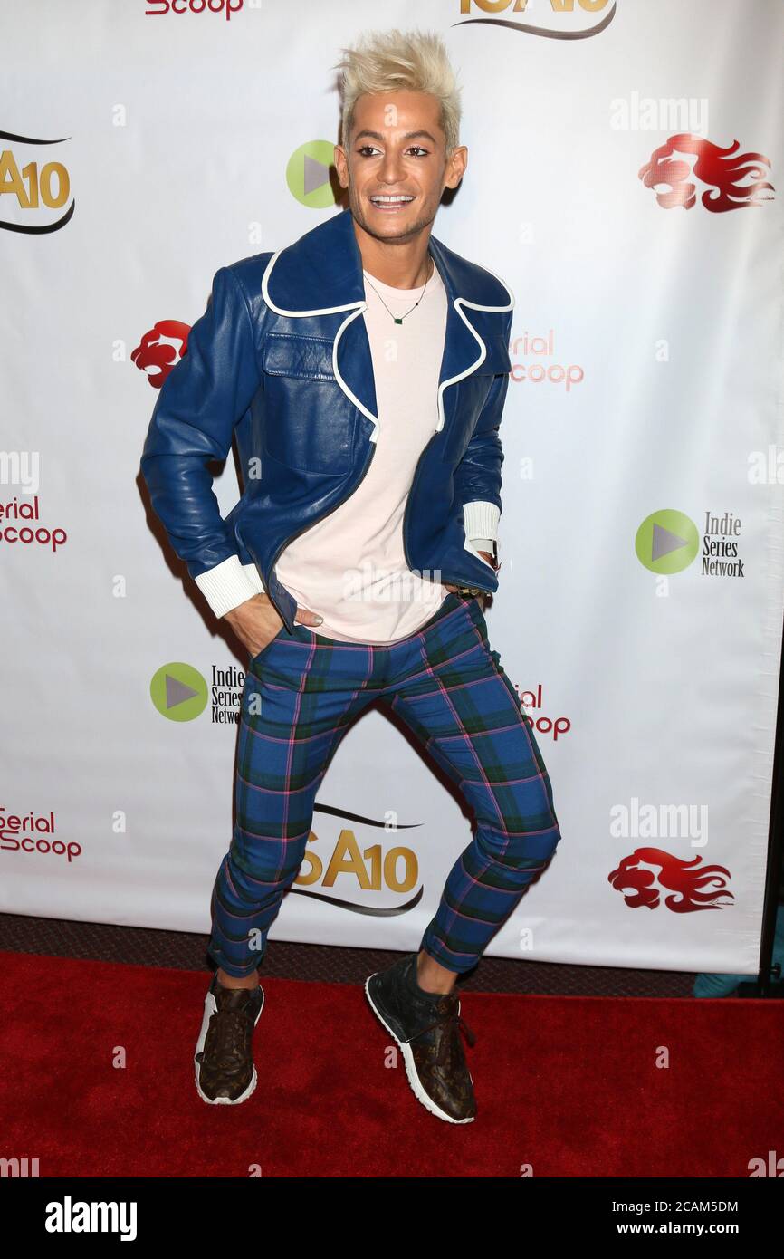 LOS ANGELES - APR 3: Frankie Grande at the 10th Indie Series Awards at ...