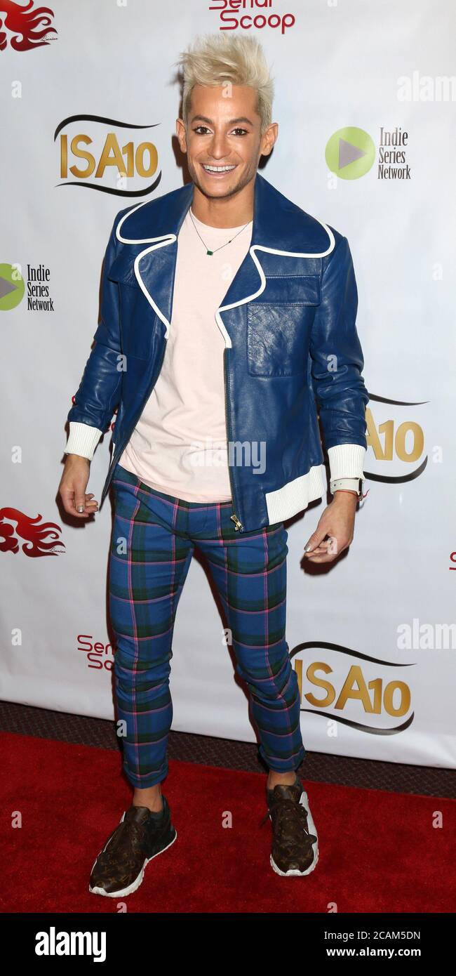 LOS ANGELES - APR 3: Frankie Grande at the 10th Indie Series Awards at ...