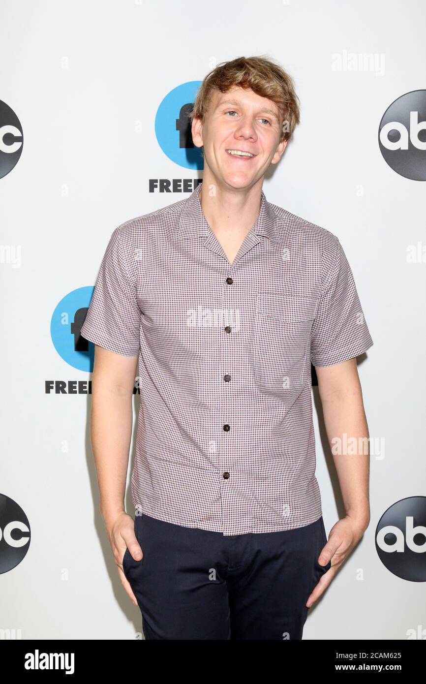 LOS ANGELES - FEB 5: Josh Thomas at the Disney ABC Television Winter ...