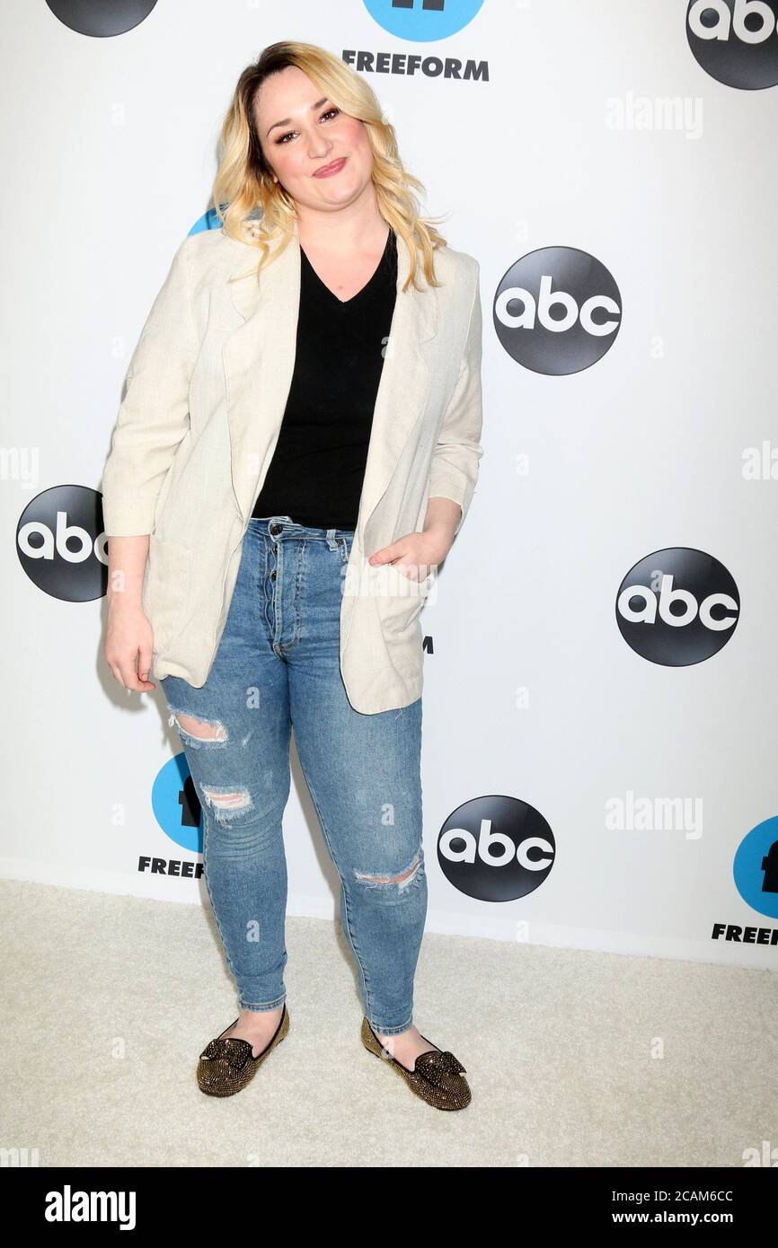 LOS ANGELES - FEB 5: Emma Hunton at the Disney ABC Television Winter ...