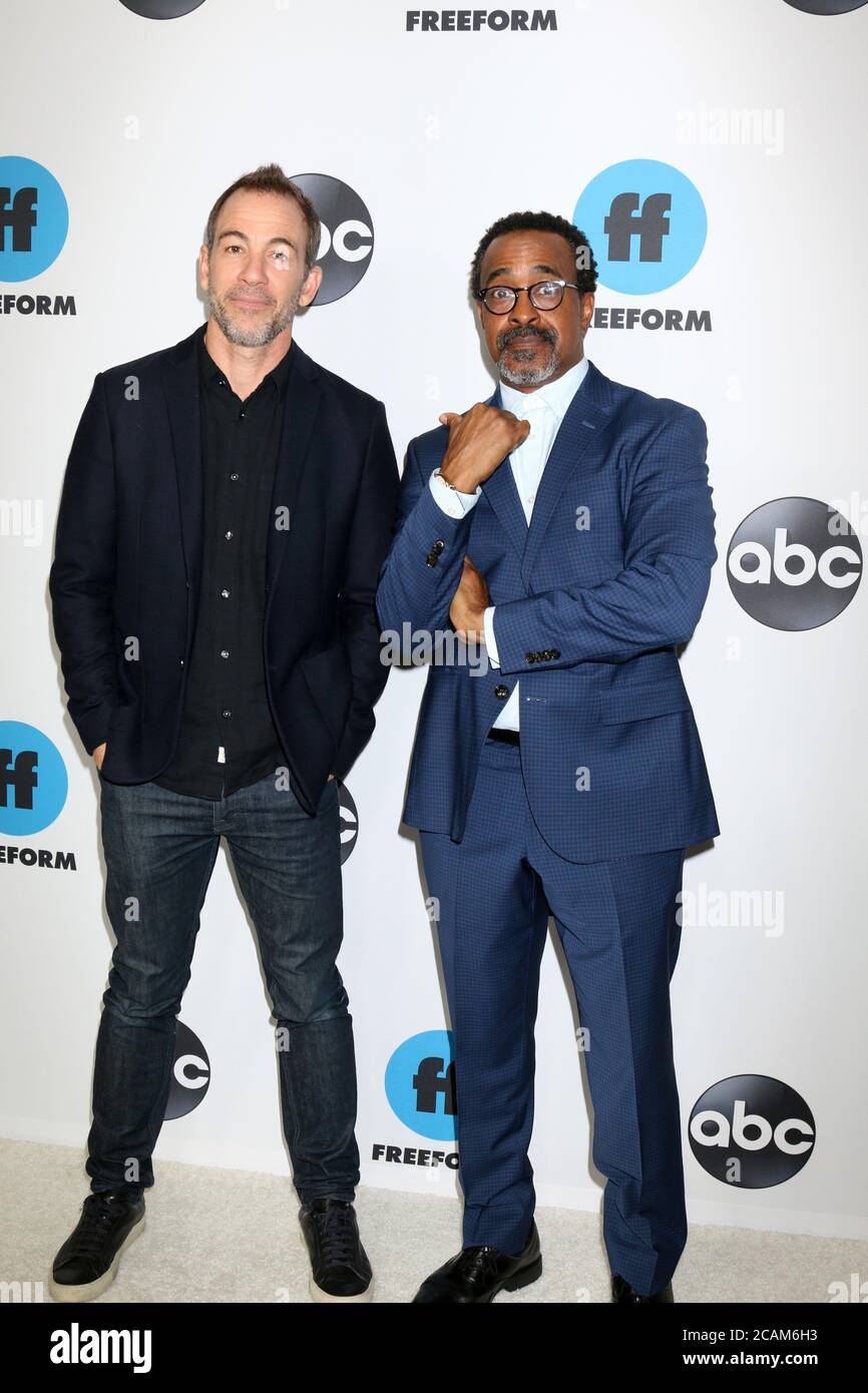 LOS ANGELES - FEB 5: Bryan Callen, Tim Meadows at the Disney ABC ...