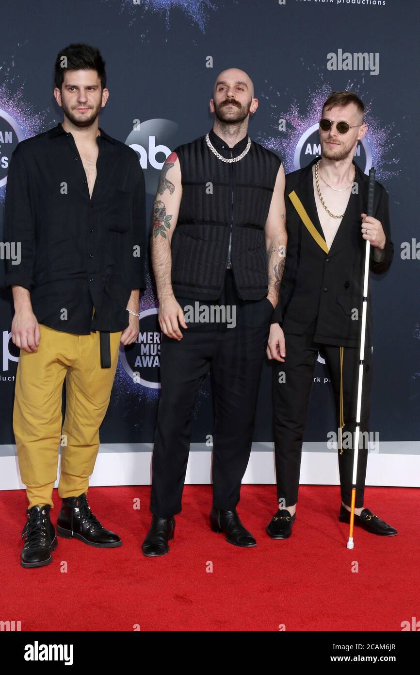 LOS ANGELES - NOV 24: X Ambassadors - Adam Levin, Sam Harris, Casey ...