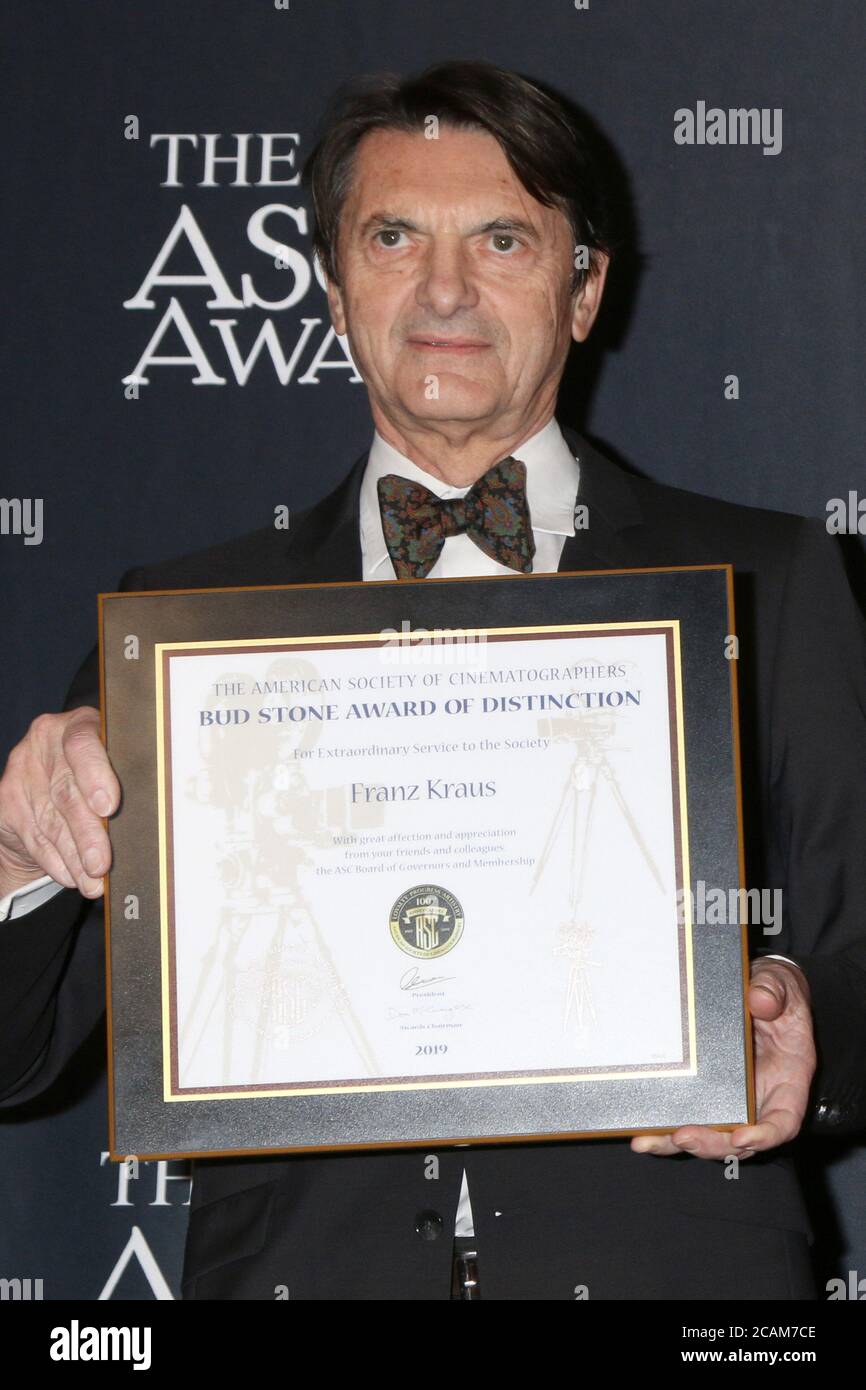 LOS ANGELES - FEB 9: Franz Kraus at the 33rd Annual American Society Of ...