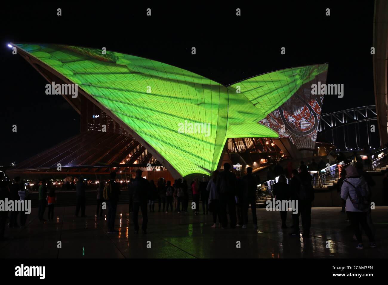 The ‘Badu Gili’ (Water Light, in Gadigal language) is a 7-minute ...