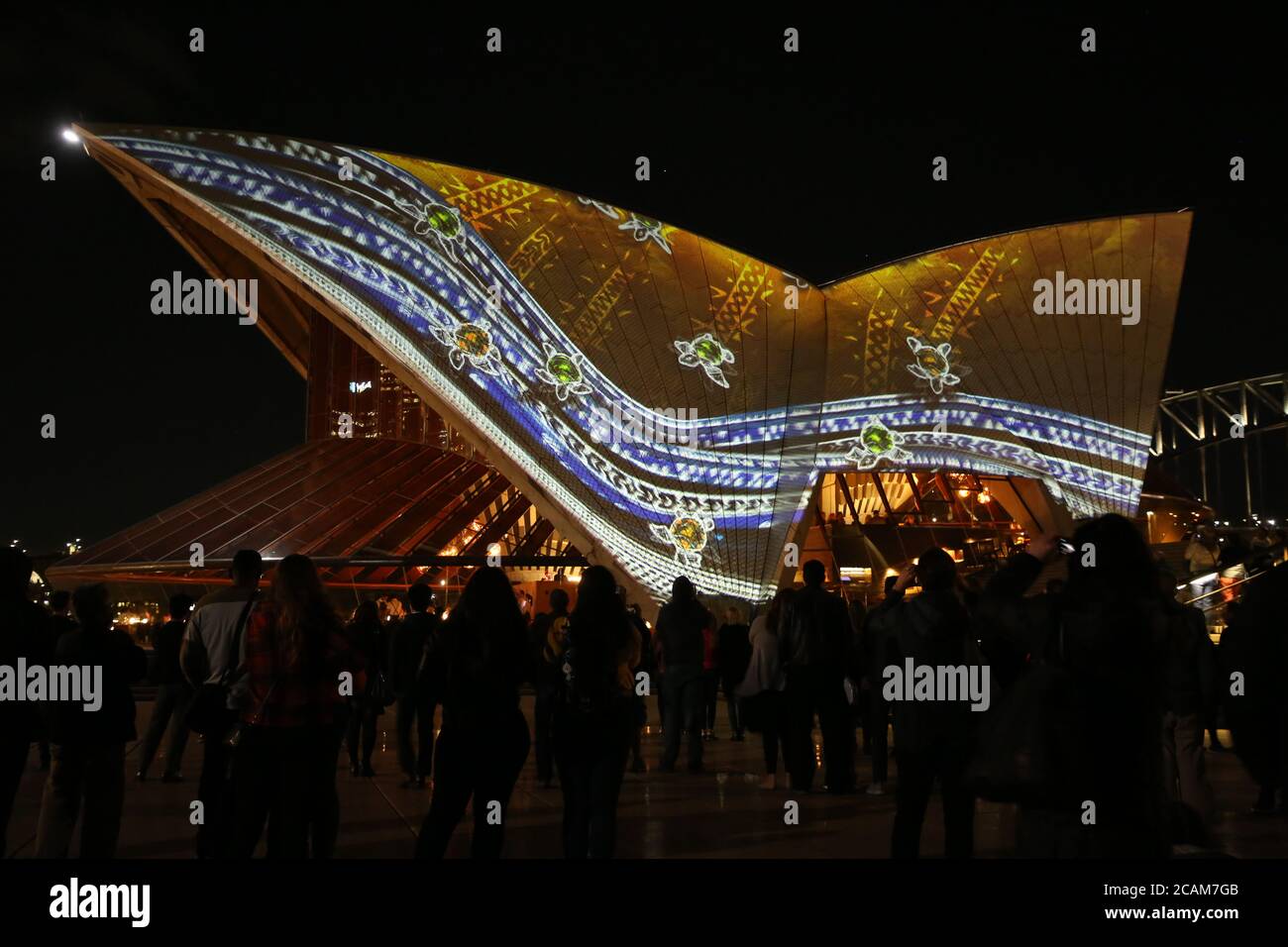 The ‘Badu Gili’ (Water Light, in Gadigal language) is a 7-minute ...