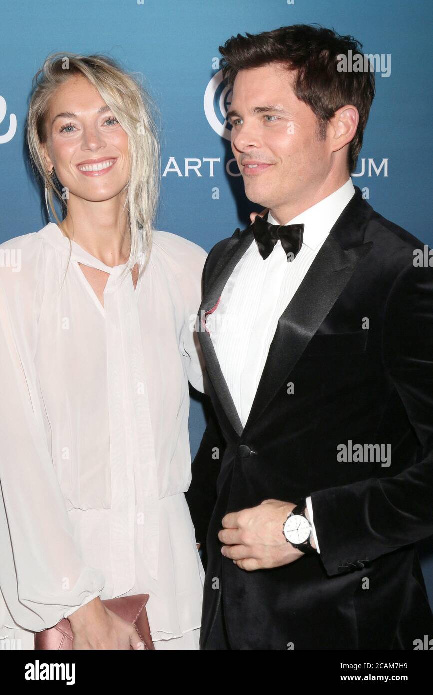 LOS ANGELES - JAN 5: Emma Deigman, James Marsden at the Art of Elysium ...