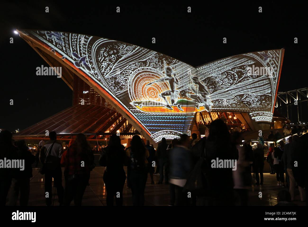 The ‘Badu Gili’ (Water Light, in Gadigal language) is a 7-minute ...