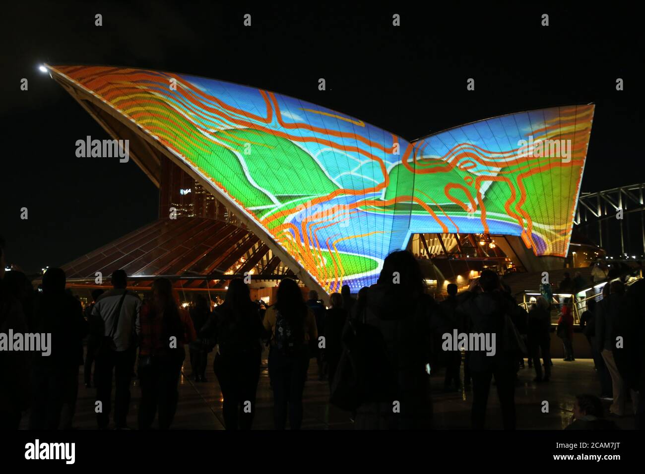 The ‘Badu Gili’ (Water Light, in Gadigal language) is a 7-minute ...