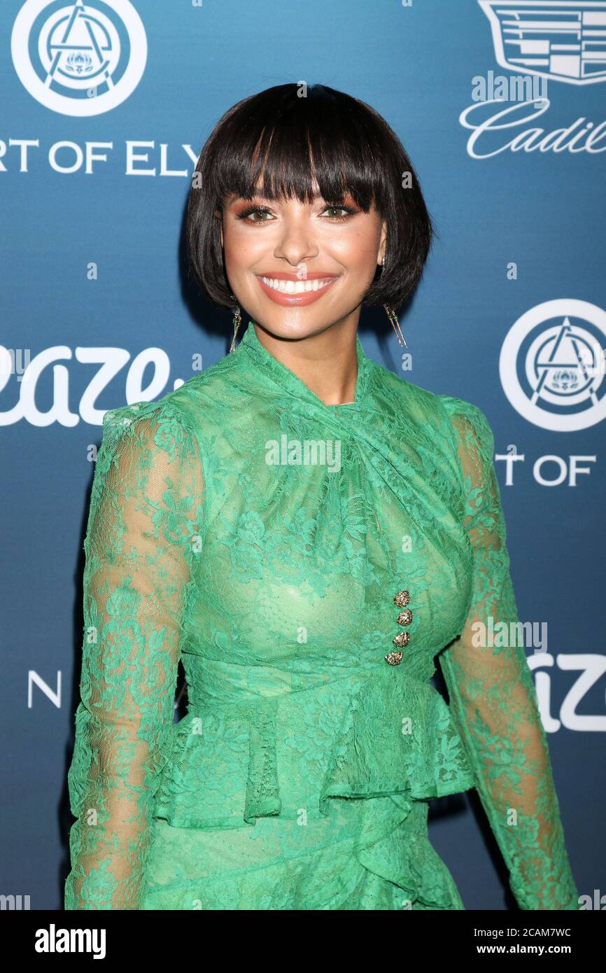 LOS ANGELES - JAN 5: Kat Graham at the Art of Elysium 12th Annual ...