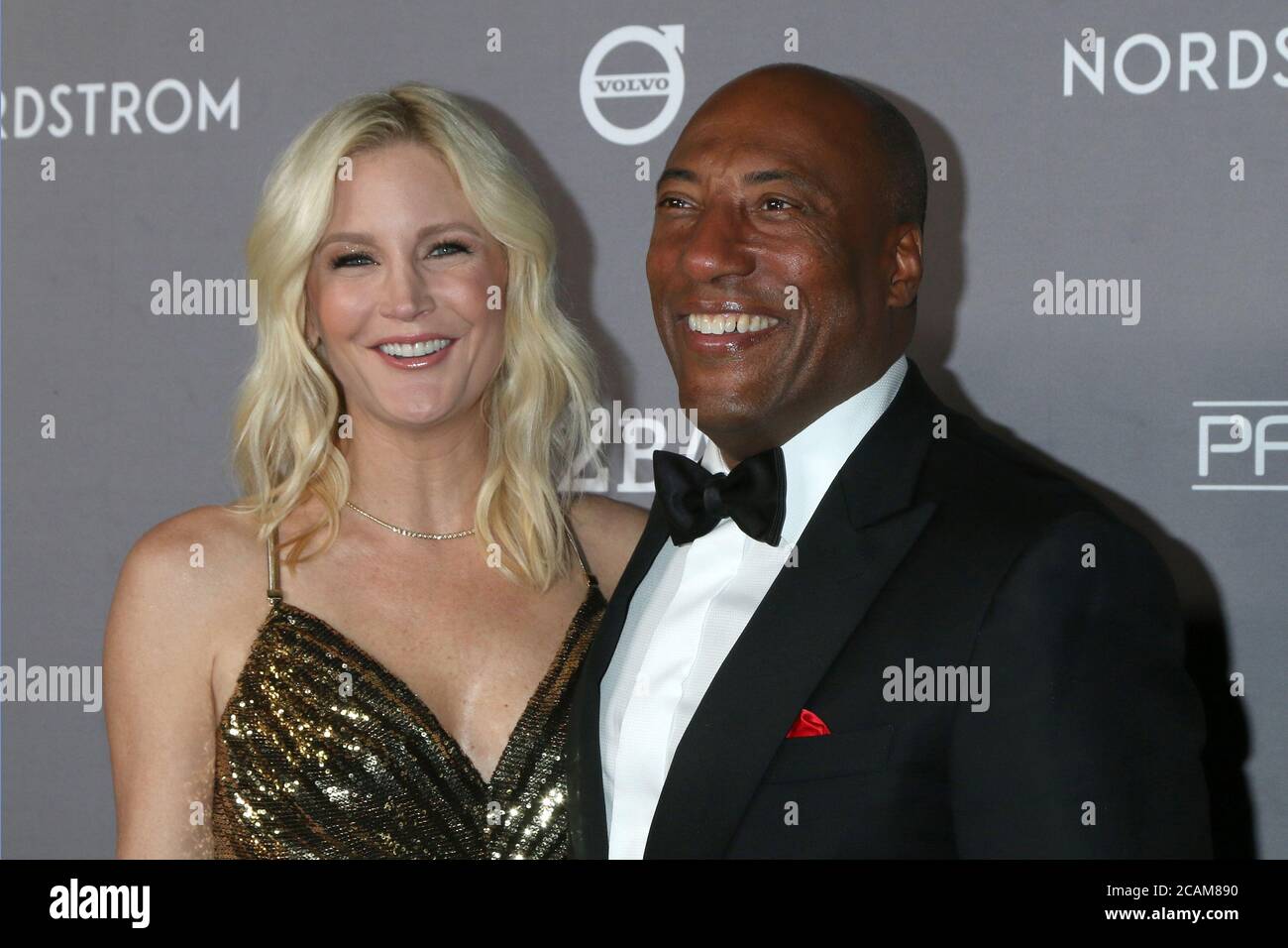 LOS ANGELES - NOV 9: Jennifer Lucas, Byron Allen at the 2019 Baby2Baby ...