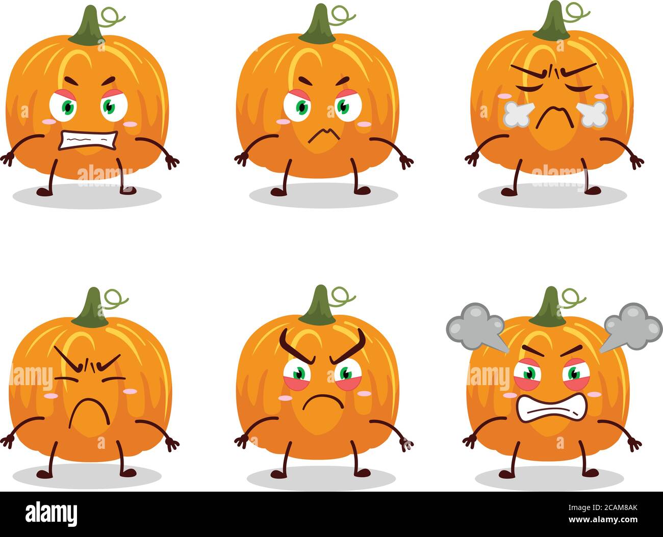 Collection pumpkins in various Stock Vector Images - Alamy