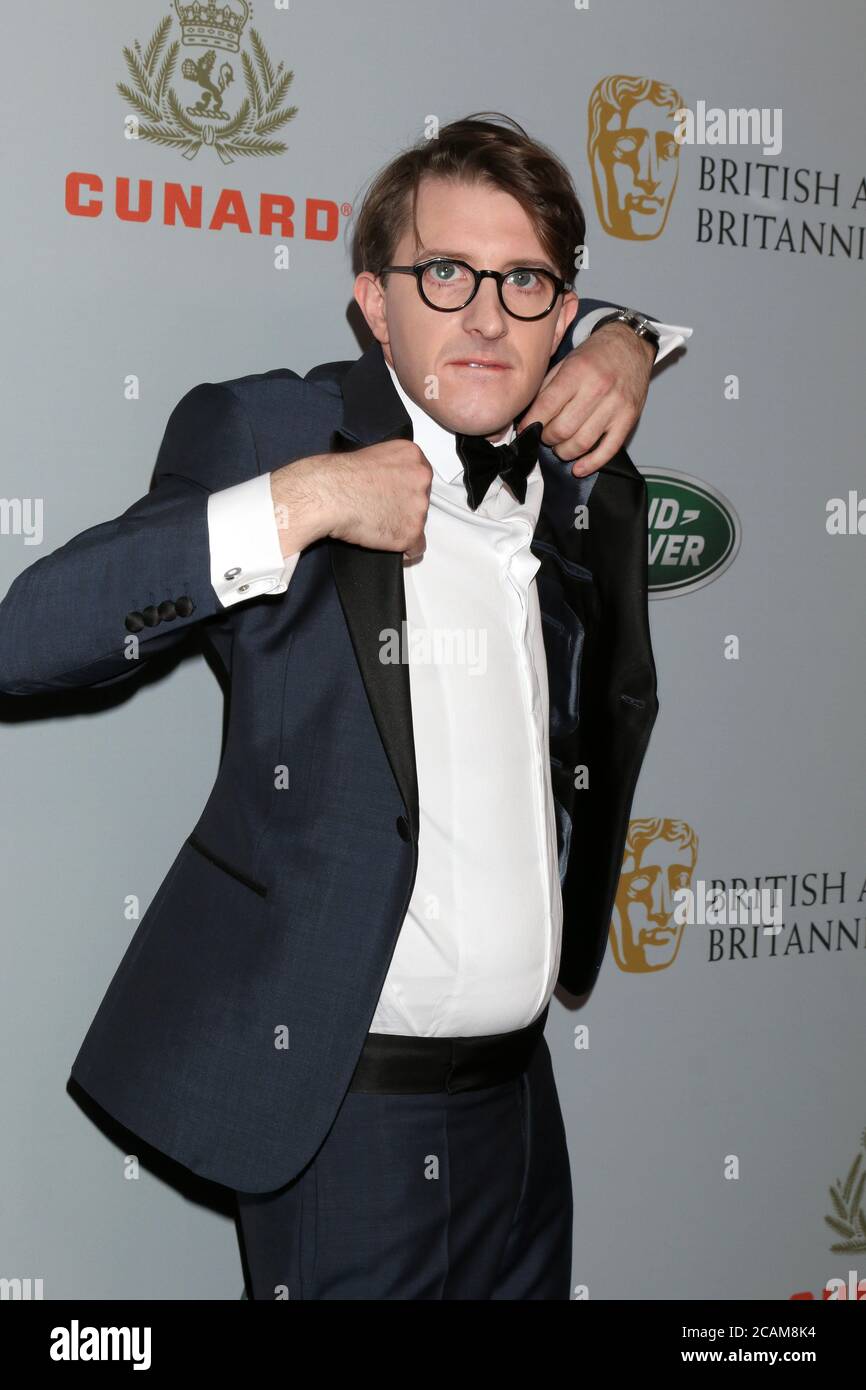 LOS ANGELES - OCT 25: James Veitch at the 2019 British Academy ...