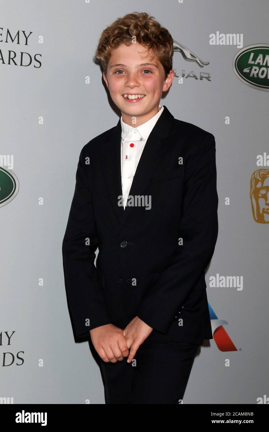LOS ANGELES - OCT 25: Roman Griffin Davis at the 2019 British Academy ...