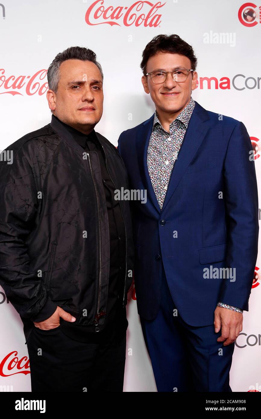 LAS VEGAS - APR 4: Joe Russo, Anthony Russo at the 2019 CinemaCon Big ...