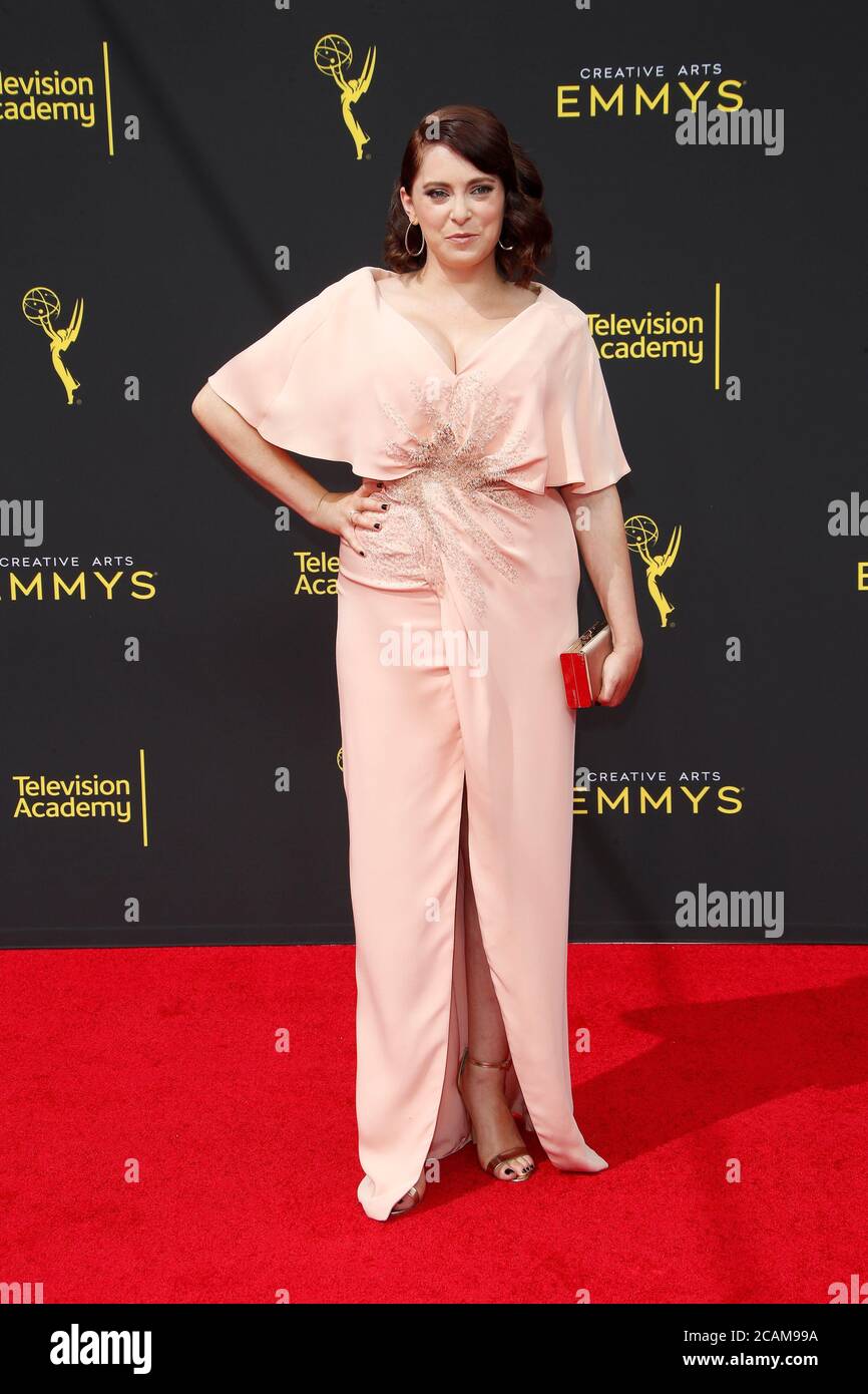 LOS ANGELES - SEP 14: Rachel Bloom at the 2019 Primetime Emmy Creative ...
