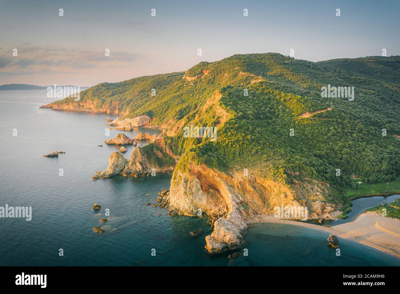 Pelion peninsula summer hi-res stock photography and images - Alamy