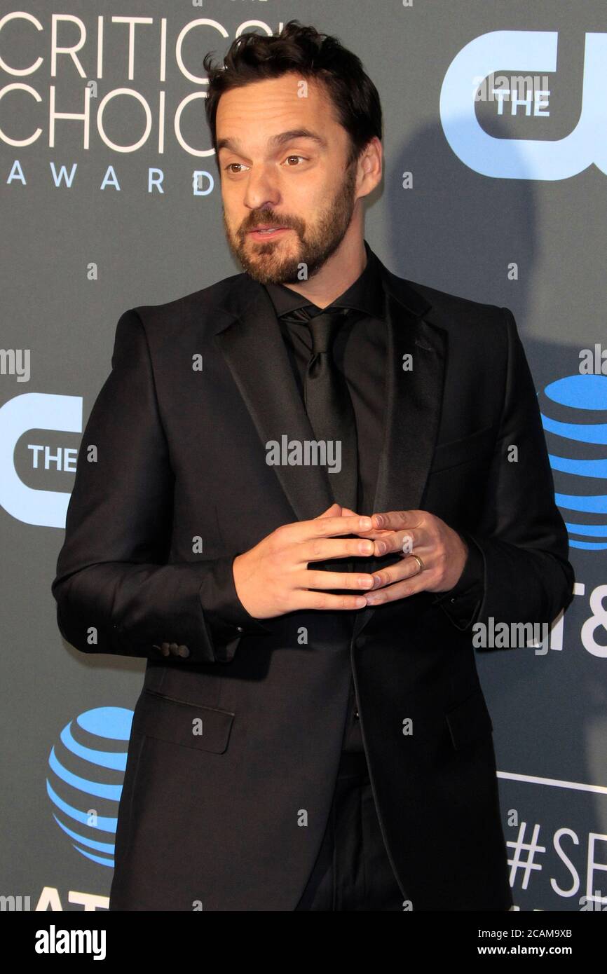 LOS ANGELES - JAN 13: Jake Johnson at the Critics Choice Awards at the ...