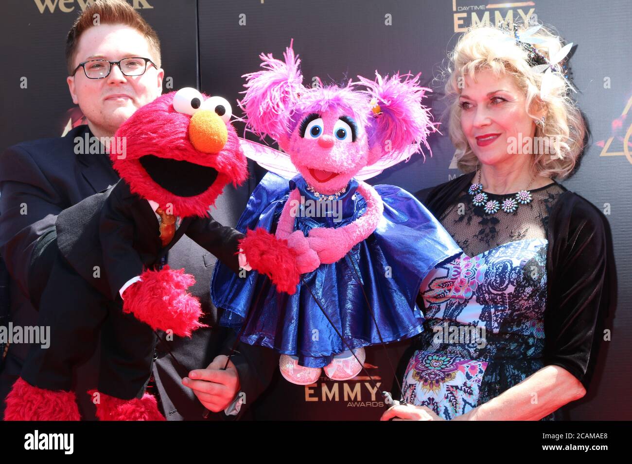 LOS ANGELES - MAY 5: Elmo, Abby, Seasme Street at the 2019 Daytime Emmy ...