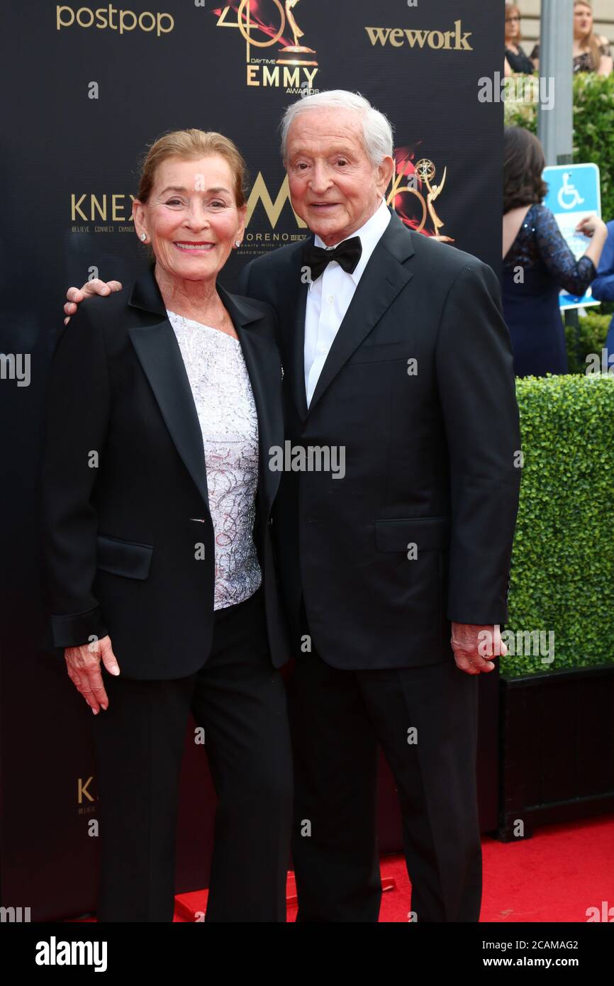 LOS ANGELES - MAY 5: Judge Judy Sheindlin, Jerry Sheindlin at the 2019 ...