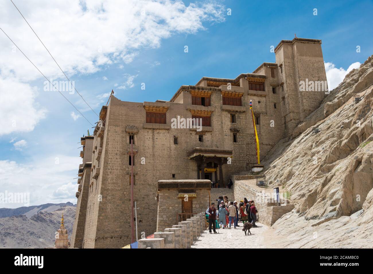 Ladakh, India - Leh Palace in Leh, Ladakh, Jammu and Kashmir, India ...