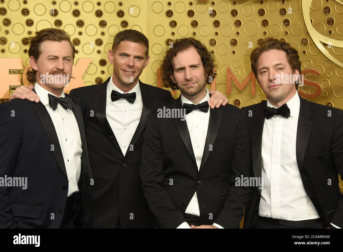 LOS ANGELES - SEP 22: Beck Bennet, Kyle Mooney, Alex Moffat, Mickey Day ...