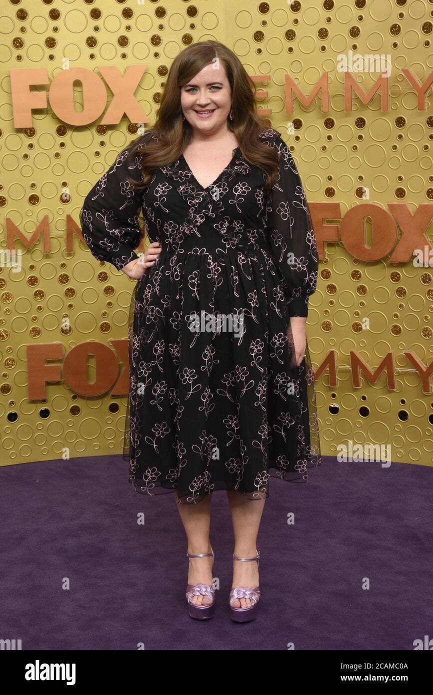LOS ANGELES - SEP 22: Aidy Bryant at the Primetime Emmy Awards ...