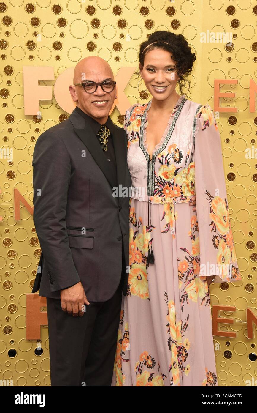 LOS ANGELES - SEP 22: Ricky Minor, Rachel Montez-Minor at the Primetime ...