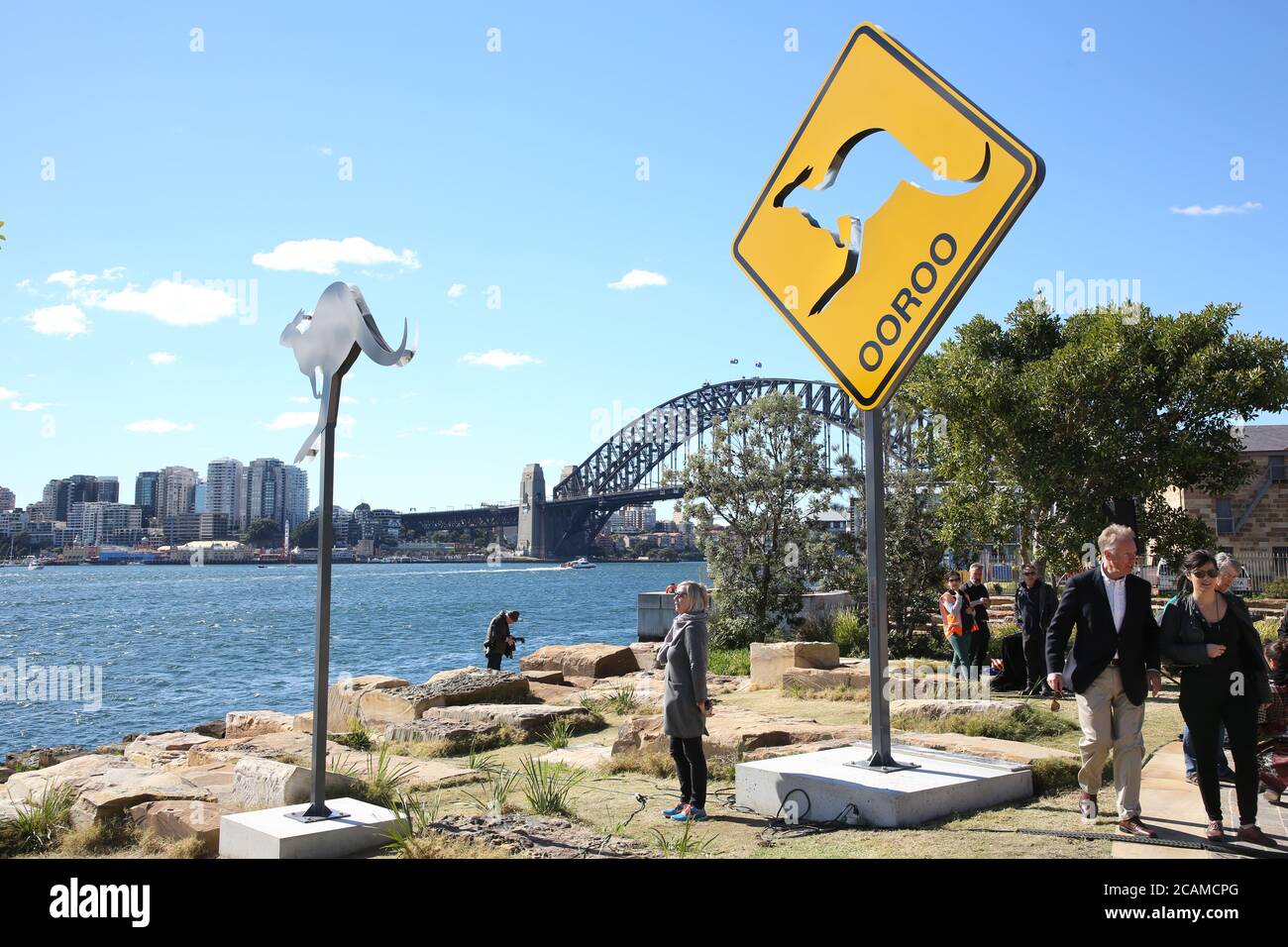 Pictured: ‘Kangooroo’ by artist Richard Tipping. Sculpture at ...