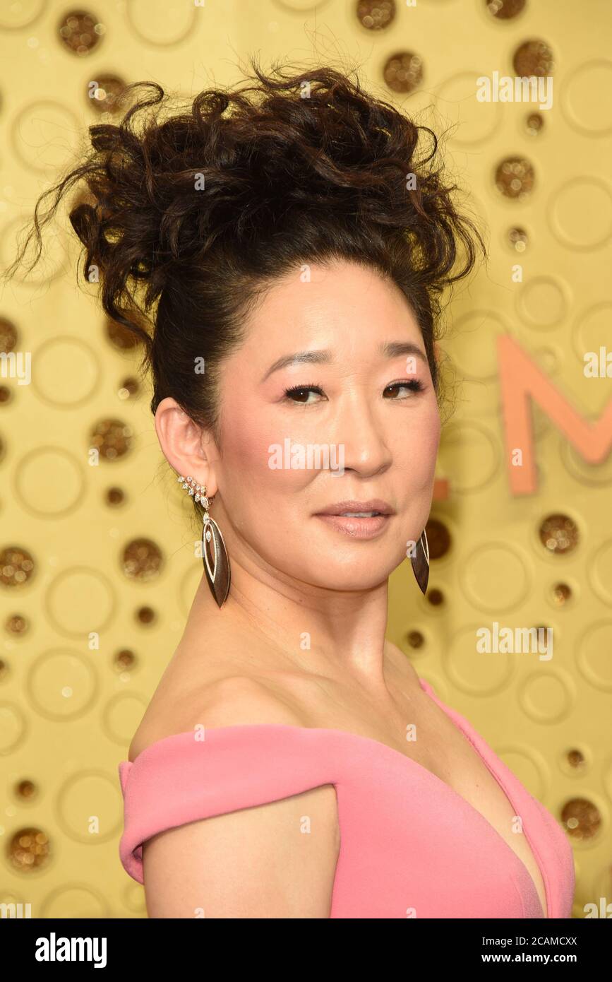 Los Angeles Sep 22 Sandra Oh At The Primetime Emmy Awards Arrivals At The Microsoft Theater