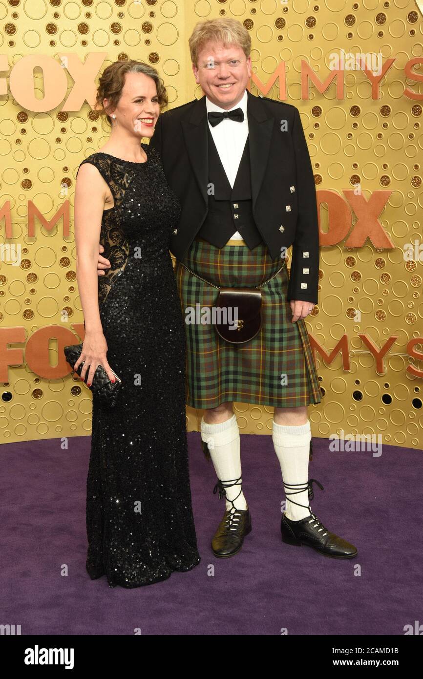 LOS ANGELES - SEP 22: Jude McLean, Russell McLean at the Primetime Emmy ...