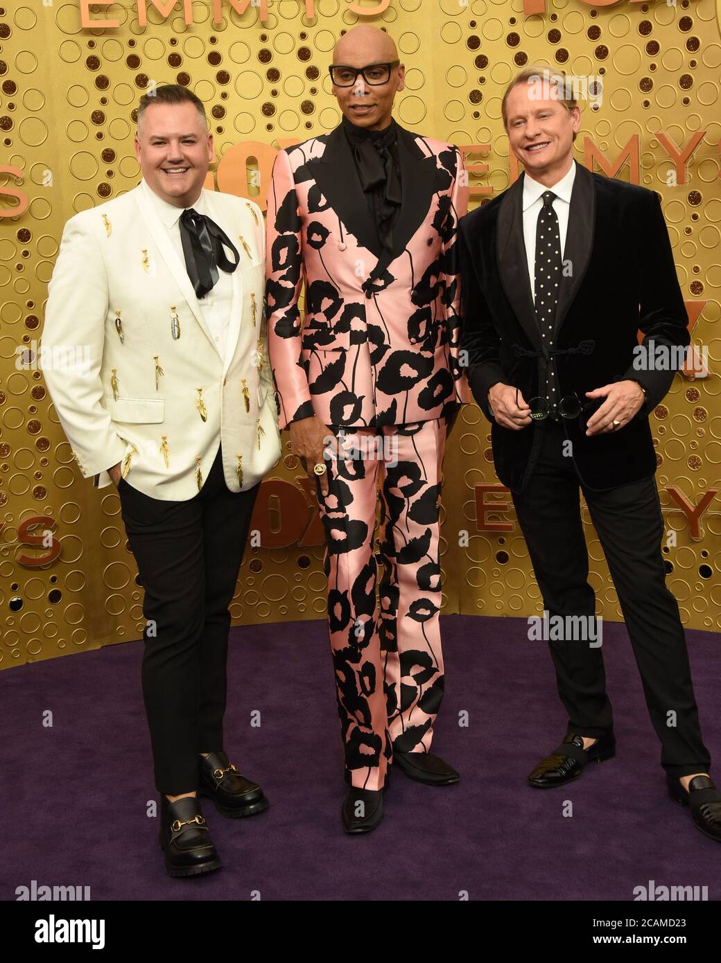 LOS ANGELES - SEP 22: Ross Mathews, RuPaul Andre Charles, Carson ...