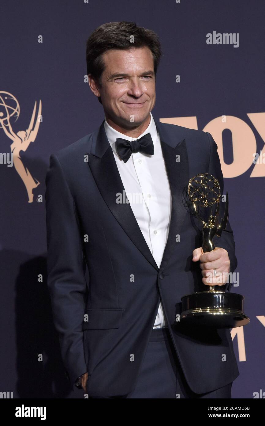 LOS ANGELES - SEP 22: Jason Bateman at the Emmy Awards 2019: PRESS ROOM ...