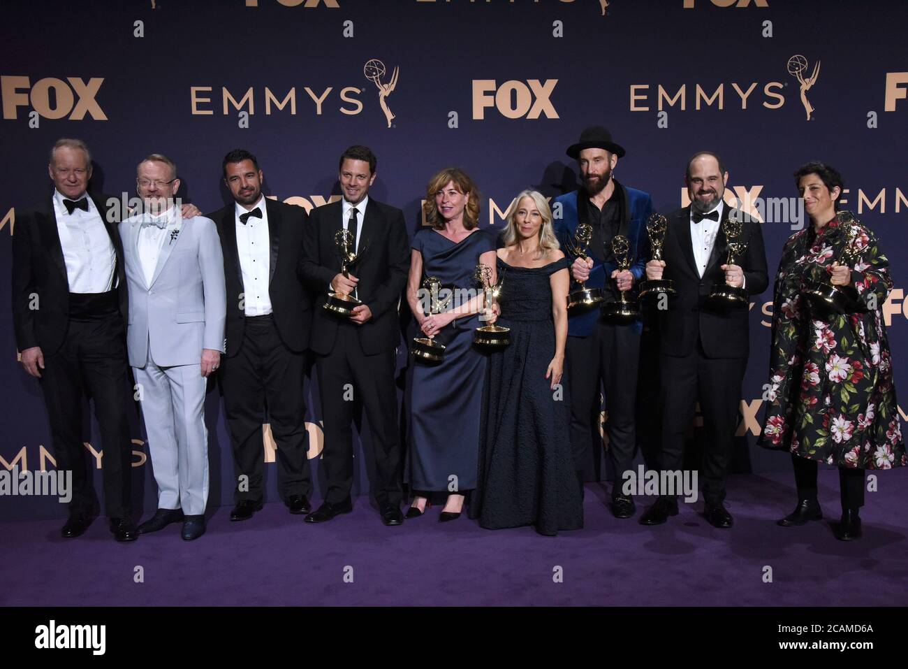 LOS ANGELES - SEP 22: Chernobyl Cast and Crew at the Emmy Awards 2019 ...
