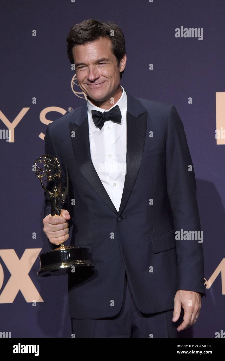 LOS ANGELES - SEP 22: Jason Bateman at the Emmy Awards 2019: PRESS ROOM ...