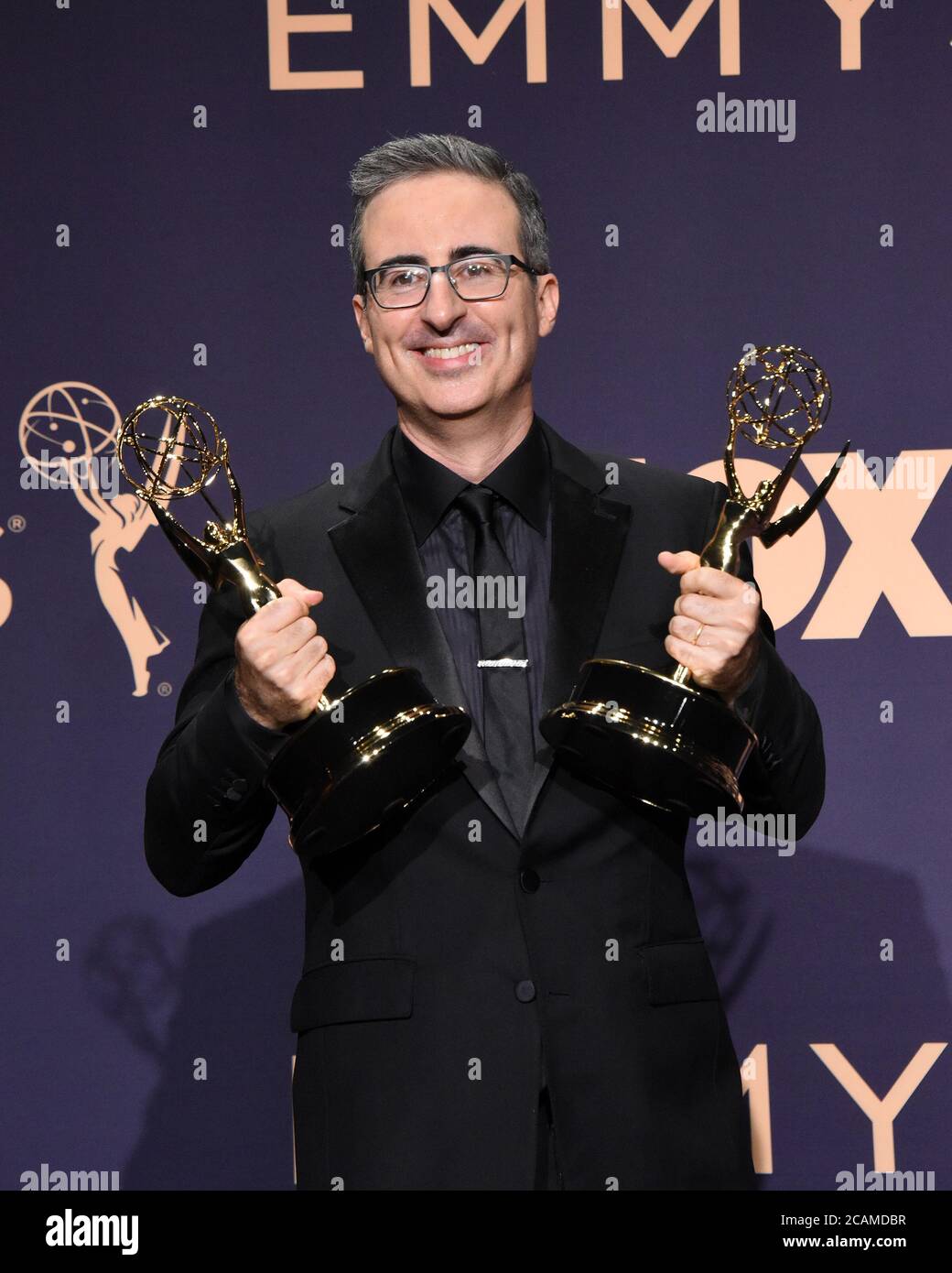 LOS ANGELES - SEP 22: John Oliver at the Emmy Awards 2019: PRESS ROOM ...