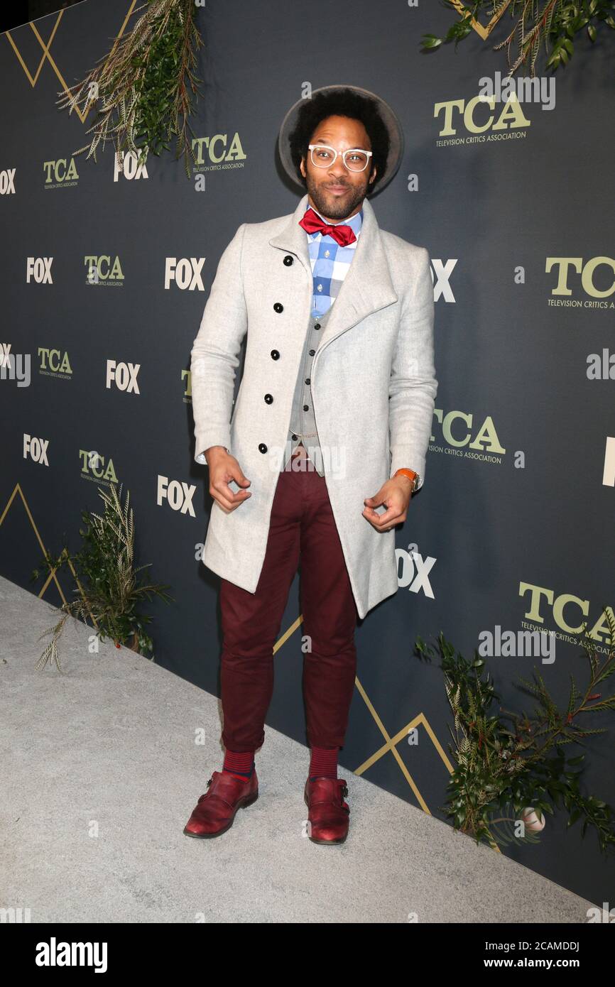 LOS ANGELES - FEB 1: Johnathan Fernandez at the FOX TCA All-Star Party ...