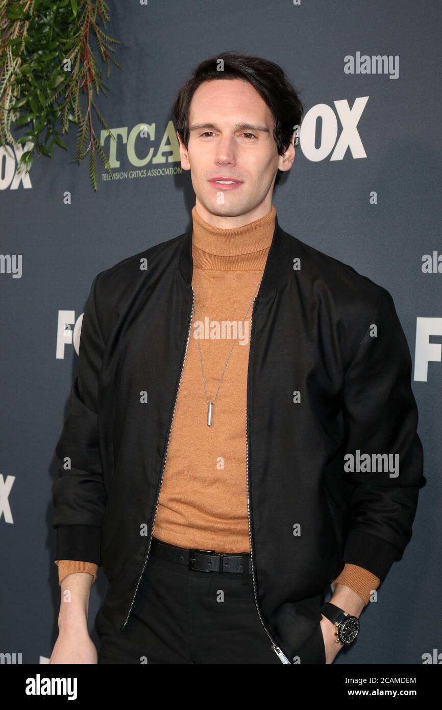 LOS ANGELES - FEB 1: Cory Michael Smith at the FOX TCA All-Star Party ...