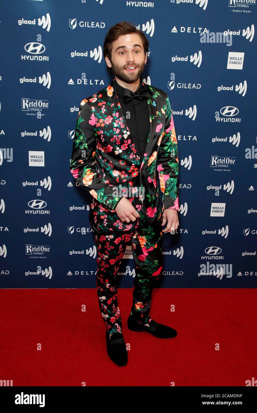 LOS ANGELES - MAR 28: Jake Borelli at the 30th Annual GLAAD Media ...