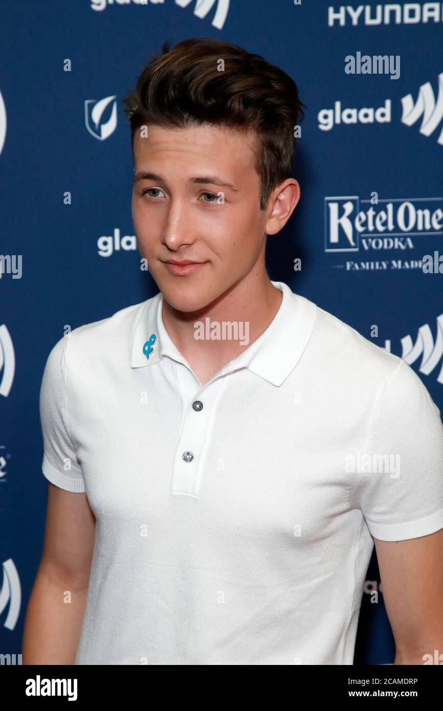 LOS ANGELES - MAR 28: Luke Mullen at the 30th Annual GLAAD Media Awards ...
