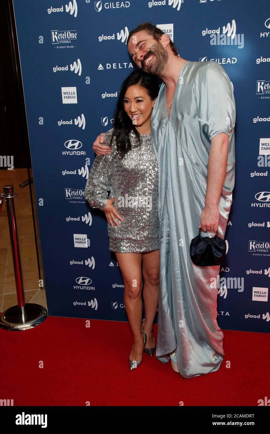 LOS ANGELES - MAR 28: Michelle Kwan, Jonathan Van Ness at the 30th ...